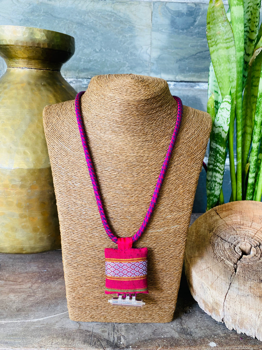 Potli Tawiz Rani (Silver) Necklace – KaleNele